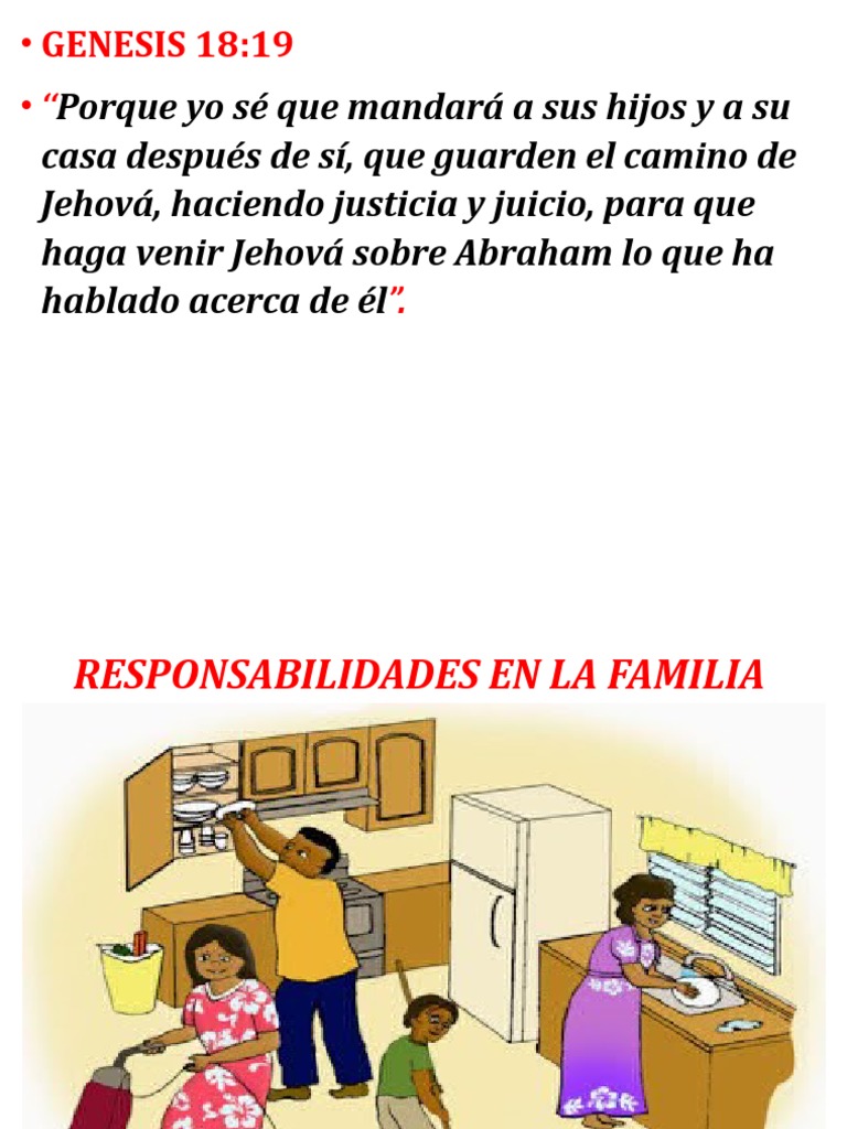 Responsabilidades en La Familia | PDF | Cristo (título) | Amor