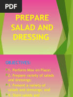 Classification of Salad According To Ingredients Used | PDF