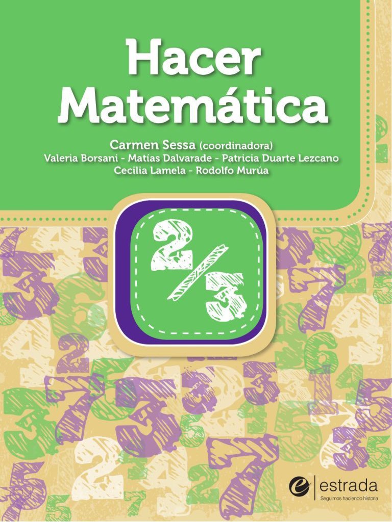 Hacer Matemática 2 - 3 - Estrada | PDF