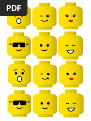 Lego Faces Printable