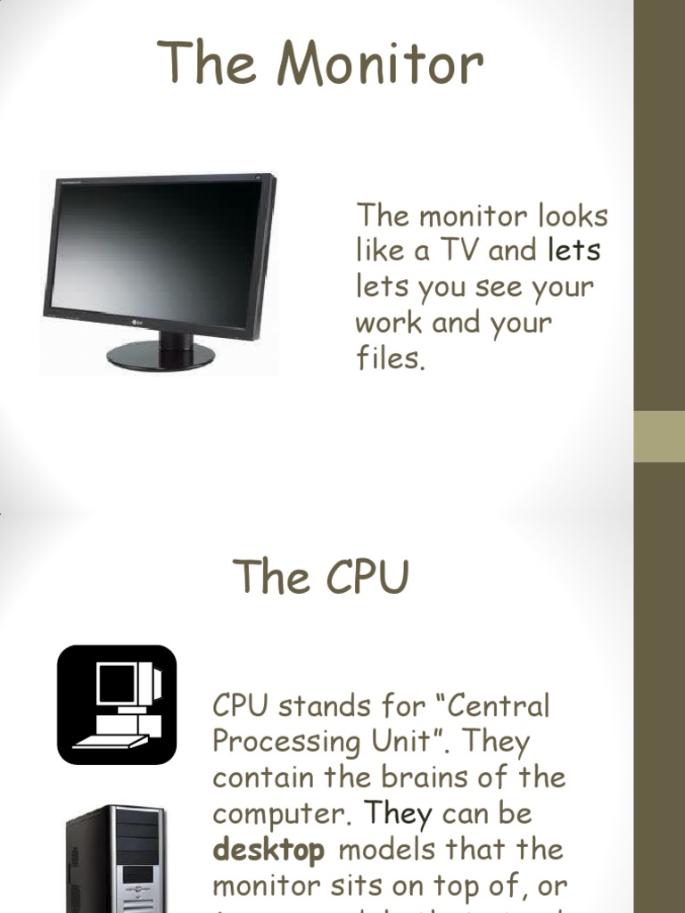 How Computers Work: An Introduction to Computer Parts and Functions | PDF | Computer Data ...
