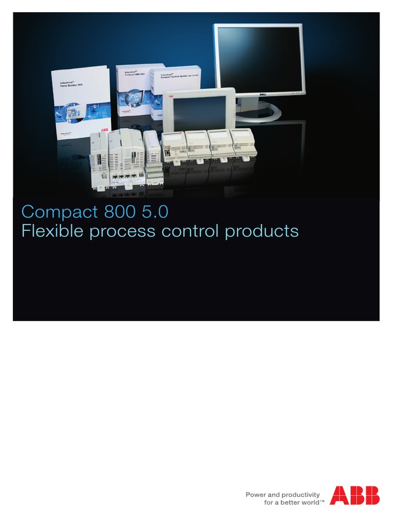 ABB AC800M Brochure PDF | PDF | Programmable Logic Controller | Scada