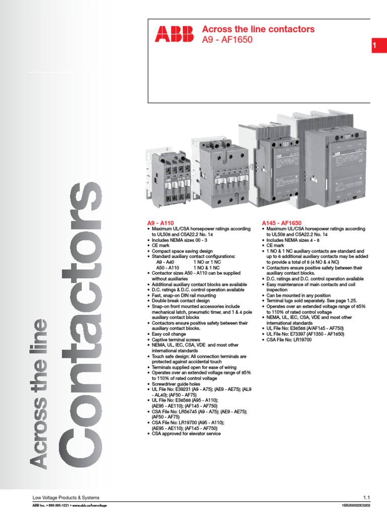 ABB Catalog PDF | PDF | Alternating Current | Mains Electricity