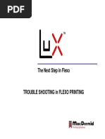 Flexo Printing Troubleshooting Guide | PDF | Ink | Procedural Knowledge