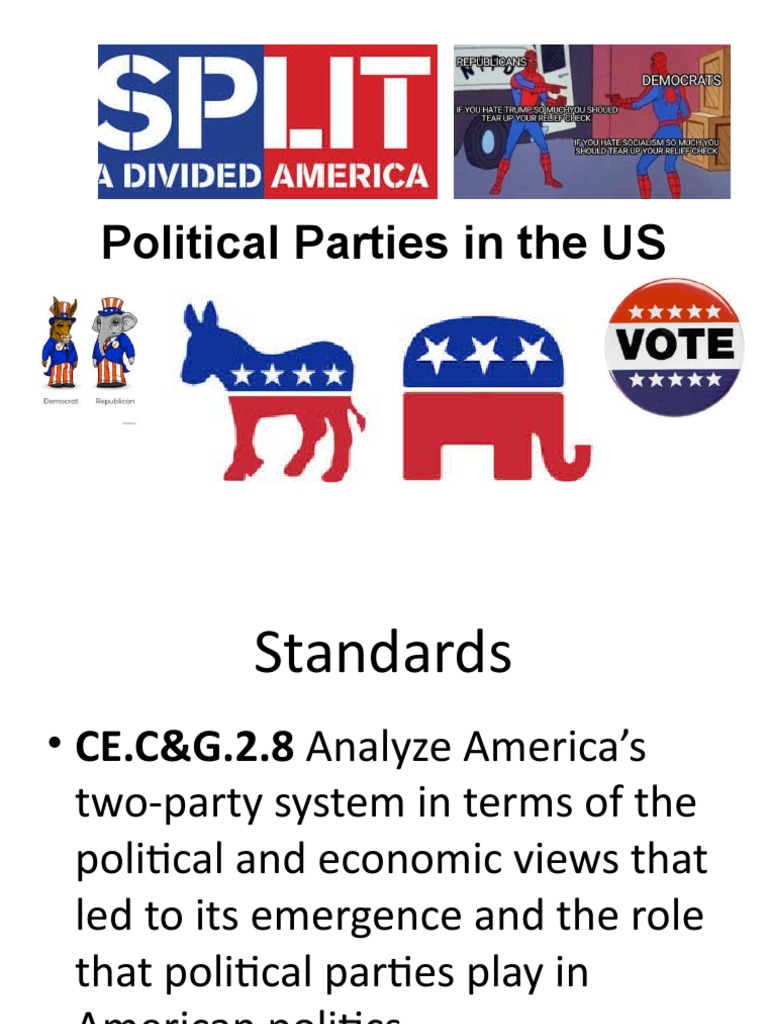 1 PPT - Political Parties in The US | PDF | Political Parties | Right ...