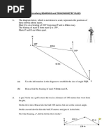 Circle Theorem Past Paper Questions | PDF | Circle | Angle