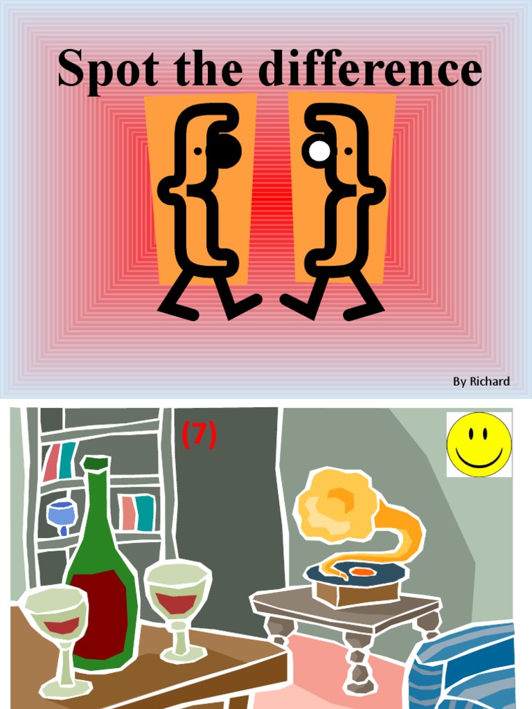 Spot The Difference Rooms at Home PPT Game Activities Promoting ...