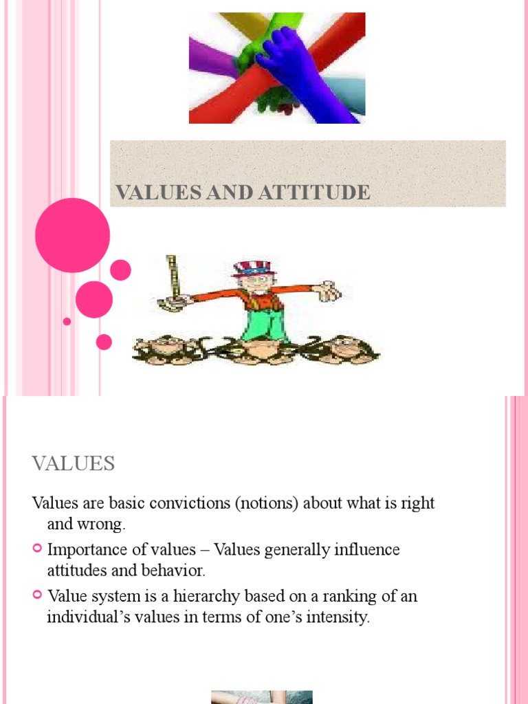 Values | PDF | Attitude (Psychology) | Value (Ethics)