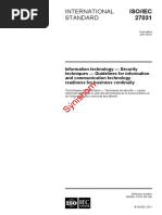 Iso Iec 27031 2025 | PDF | International Organization For ...