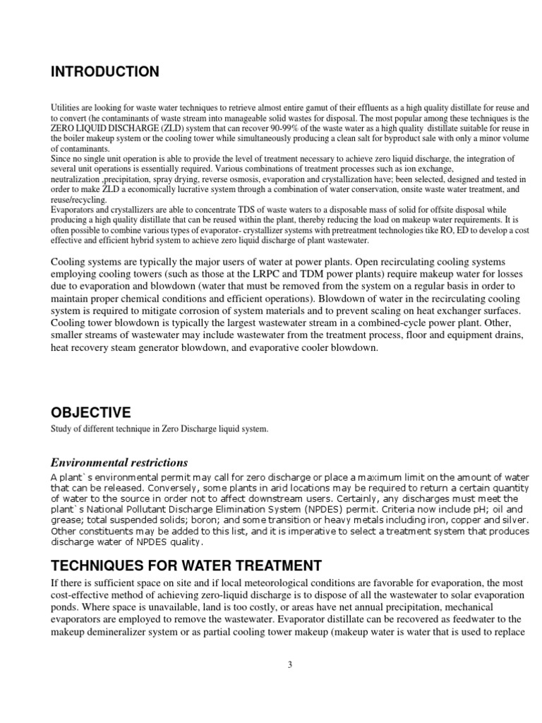 Environmental Restrictions | PDF | Water Purification | Wastewater