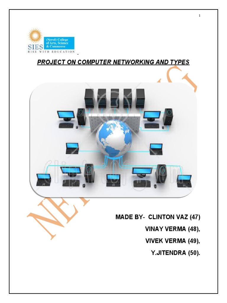 Project On Computer Networking and Types: Made By-Clinton Vaz (47 ...