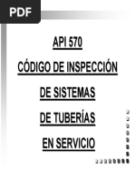 Inspección de Tuberías según API 574 | PDF | Tubería (transporte de ...