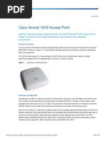 Aruba AP-505 Specifications Overview | PDF | Ieee 802.11 | Physical ...