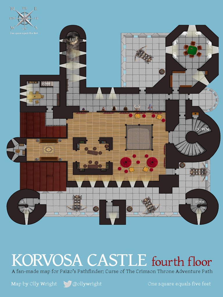 Pathfinder Fan-Made Map | PDF