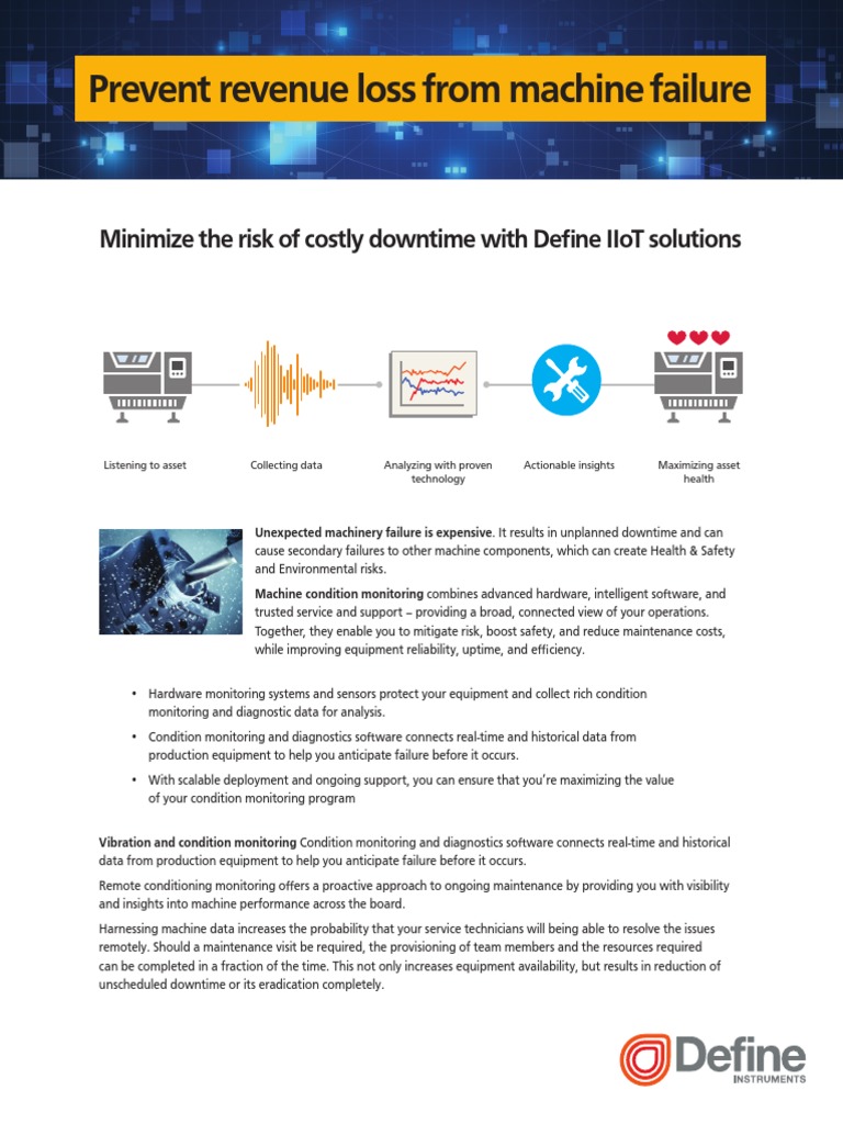 Define IIoT Predictive Maintenance | PDF | Systems Engineering | Computing Define IIoT Predictive Maintenance | PDF | Systems Engineering | Computing