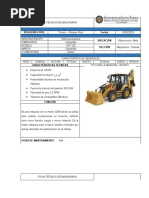 Ficha Técnica de Maquinaria | PDF | Herramientas | Science