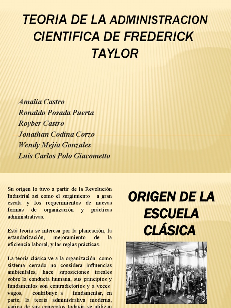 Teoria de Taylor | PDF | Salario | Economias