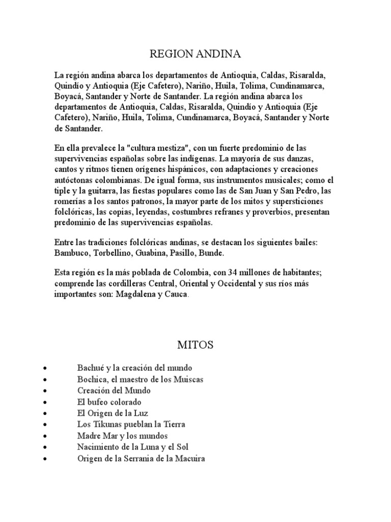La Llorona: Mito Andino y Tradición | PDF | Cultura de las Americas | Mitología