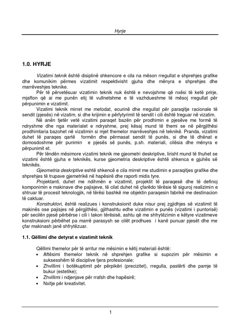 Kapitulli 1 Hyrje 1 PDF | PDF