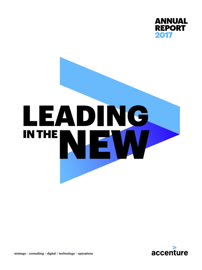 Accenture Annual Report 2017 | PDF | S&P 500 Index | Stock Market Index