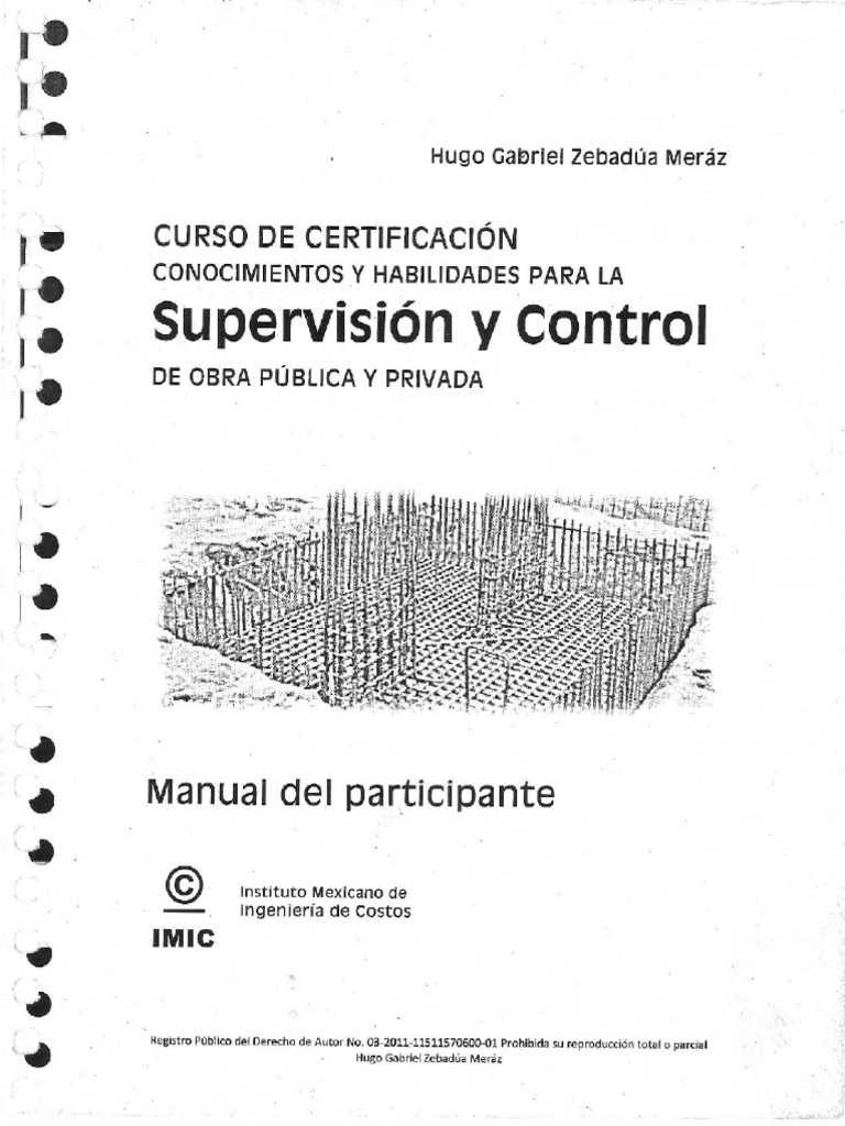 Manual Supervisor de Obras | PDF
