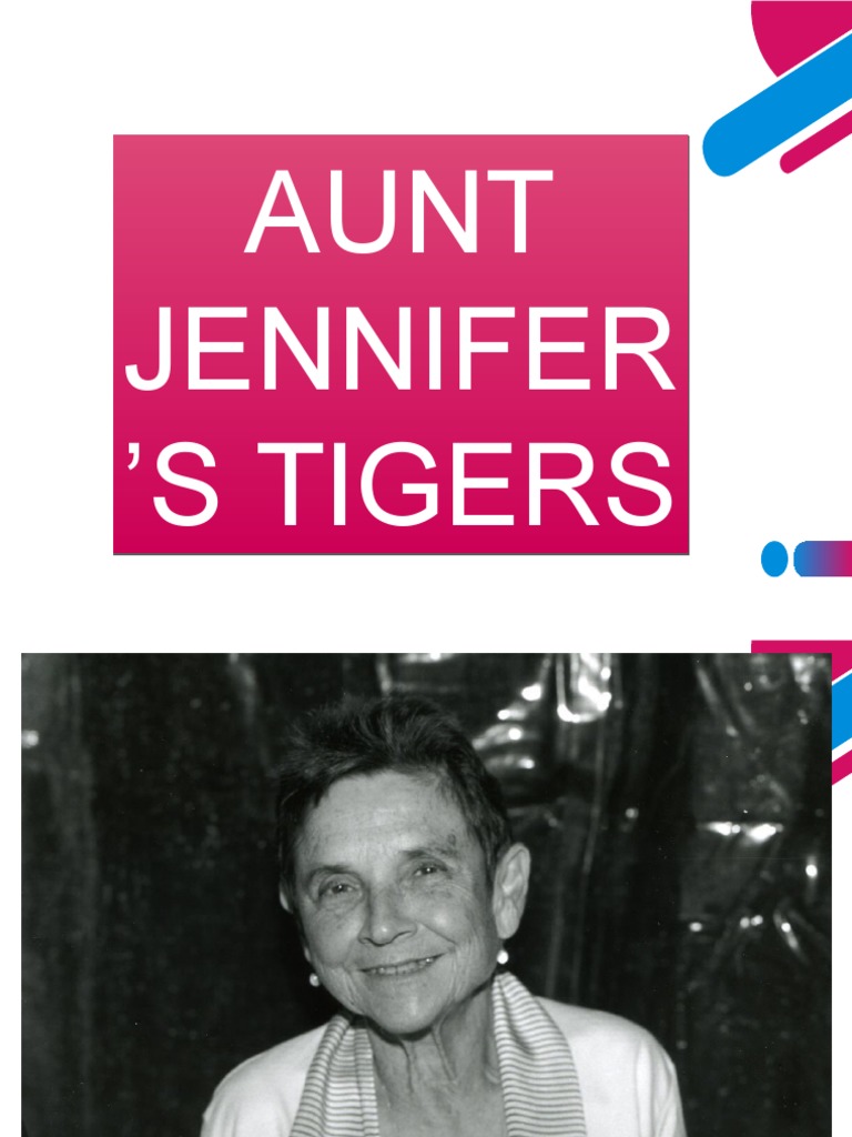 Analysis of Aunt Jennifer's Tigers | PDF | Poetry | Books