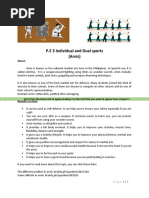 Definition, Origin, Types, Benefits and Equipments of Arnis | PDF ...