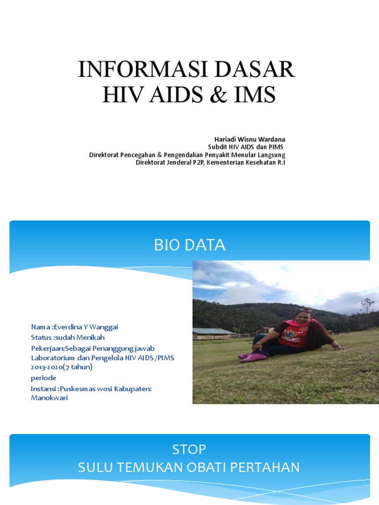 Info Dasar Hiv Aids - Everdina | PDF