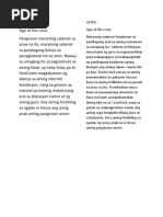 Tagalog Classroom Prayer | PDF