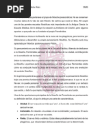 La Escuela Eleática | PDF | Filosofía griega antigua | Movimientos ...