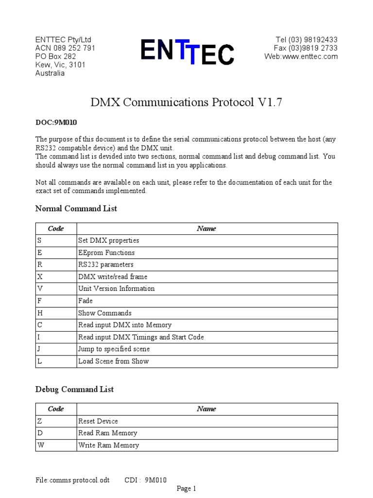 rs232 Spec | PDF | Random Access Memory | Bit