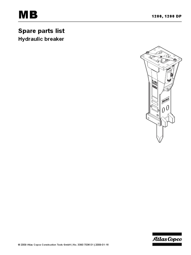 MB 1200 New Atlas PDF | PDF | Screw | Piston