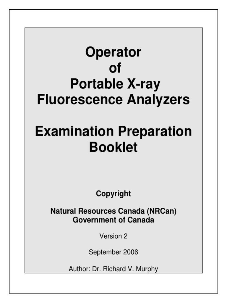 XRF Qualification | PDF | Gamma Ray | Atoms