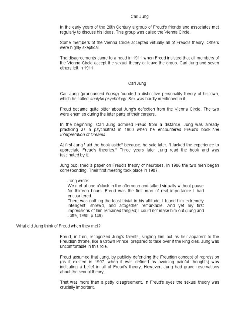 Interpretation of Dreams | PDF | Carl Jung | Extraversion And Introversion