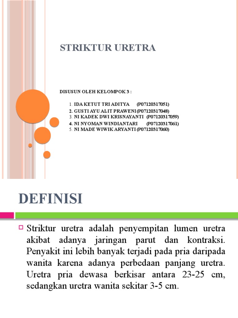 Striktur Uretra | PDF