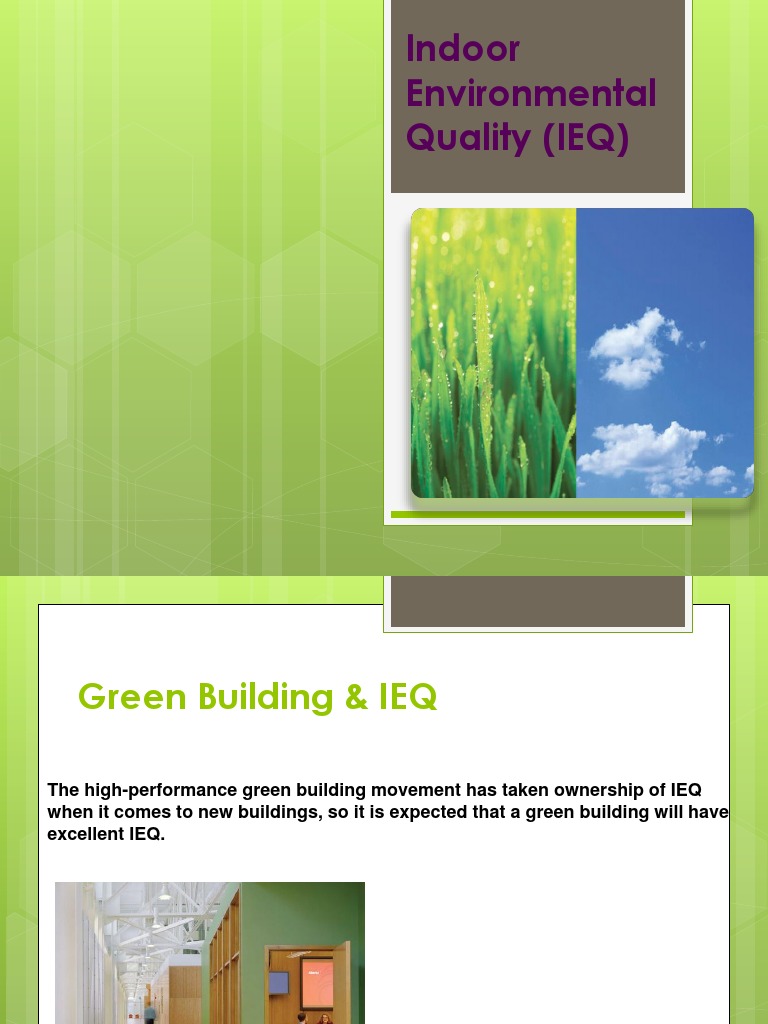 Enhancing Indoor Environmental Quality | PDF | Ventilation ...