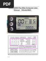 s866 LCD Instruments v1 0 Operating Manual | PDF | Liquid Crystal Display | Electric Motor