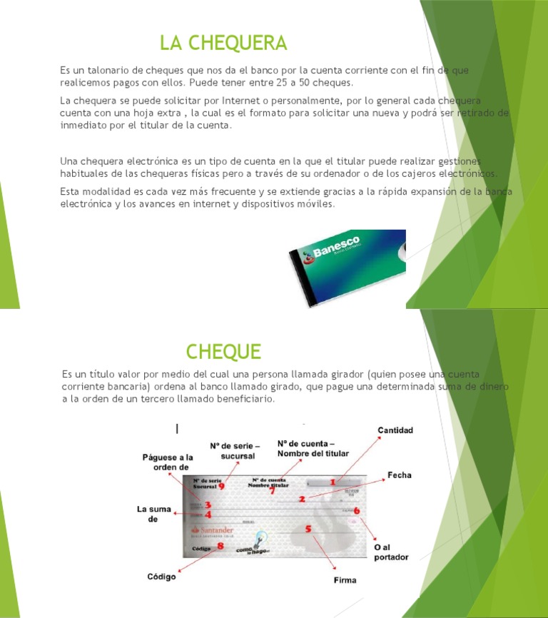 La Chequera | PDF