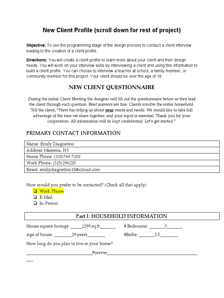 Design Project | PDF | Kitchen | Room