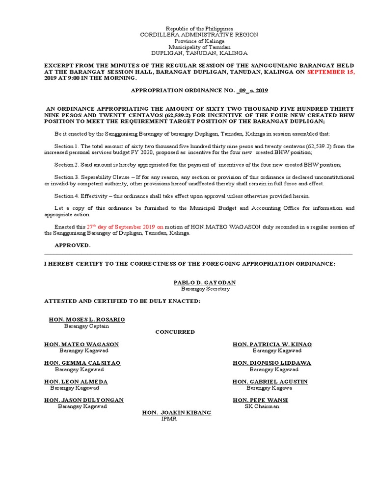 Graduation BHW Resolution | PDF | Public Law | Social Institutions