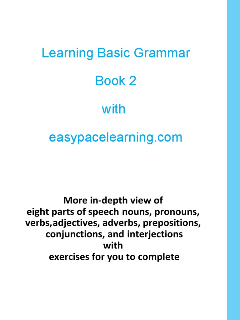 Learning Basic Grammar Book 2 With | PDF