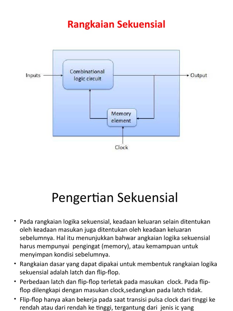 011 Rangkaian Digital Sekuensial | PDF
