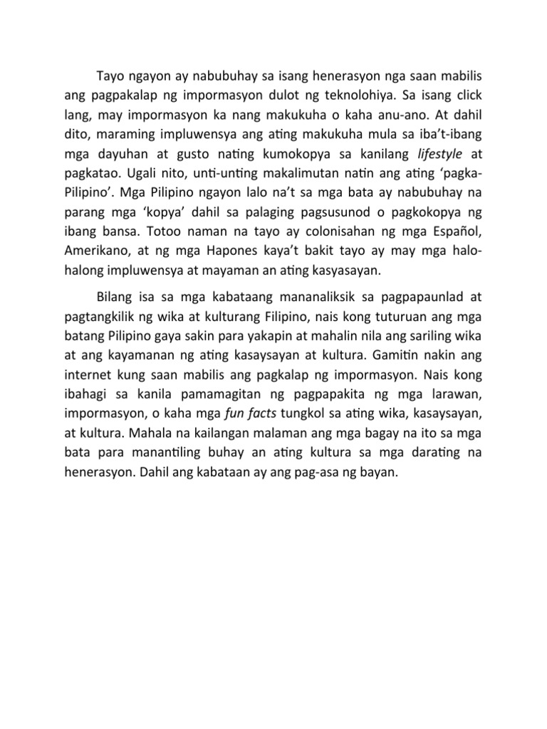 Filipino Research | PDF