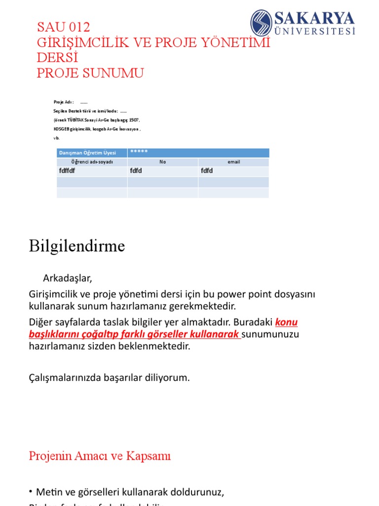 GPY Proje Sunumu | PDF