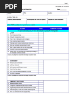 Policy Review Checklist Policy Template | PDF