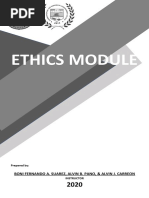 Ethics 1 Course Syllabus | PDF | Morality | Value (Ethics)