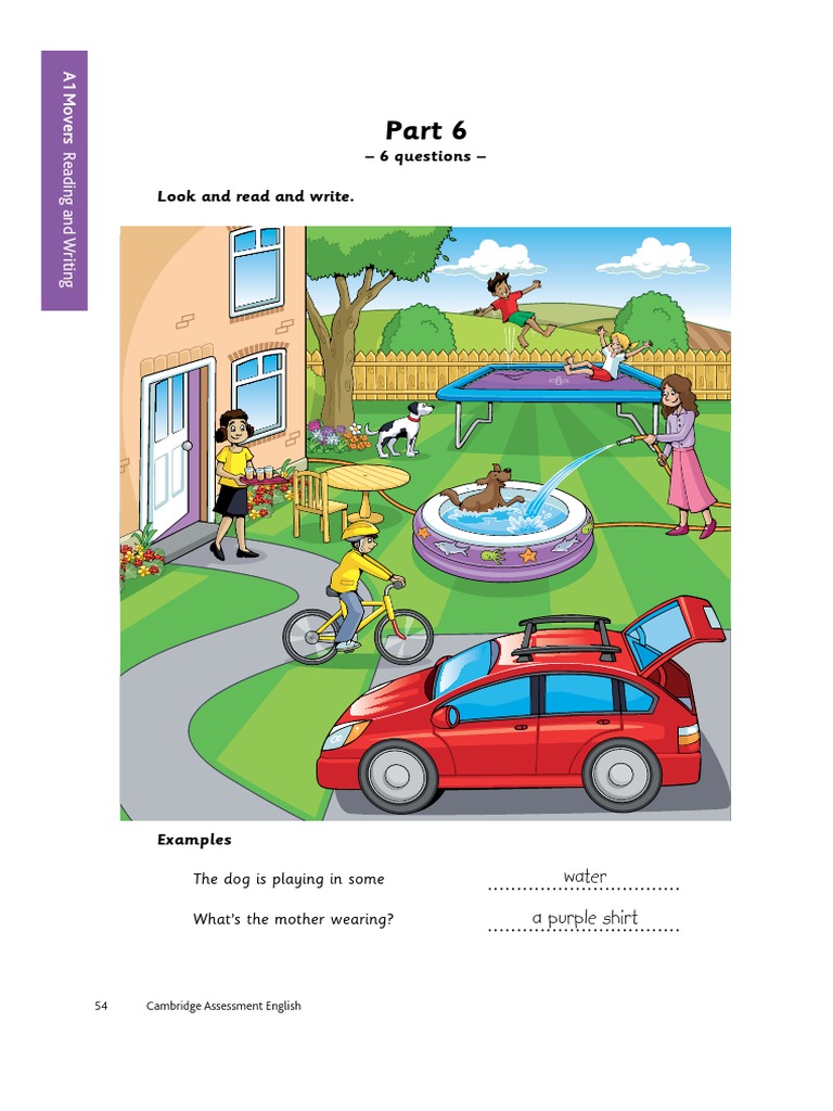 Movers Test 2 :ONE: PDF | PDF