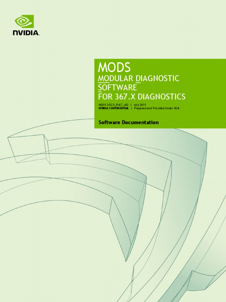 Modular Diagnostic Software For 367.X Diagnostics | PDF | Graphics Processing Unit | Command ...