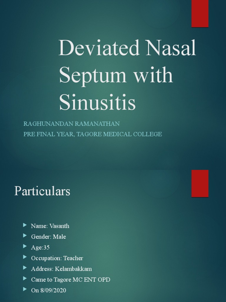 Dns Case | PDF | Human Nose | Human Head And Neck