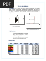 Voltaje de Umbral | PDF | Diodo | voltaje
